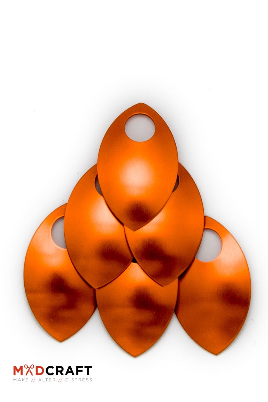 MADcraft - Aluminium Scales Orange (size: S ) - Walmart.com
