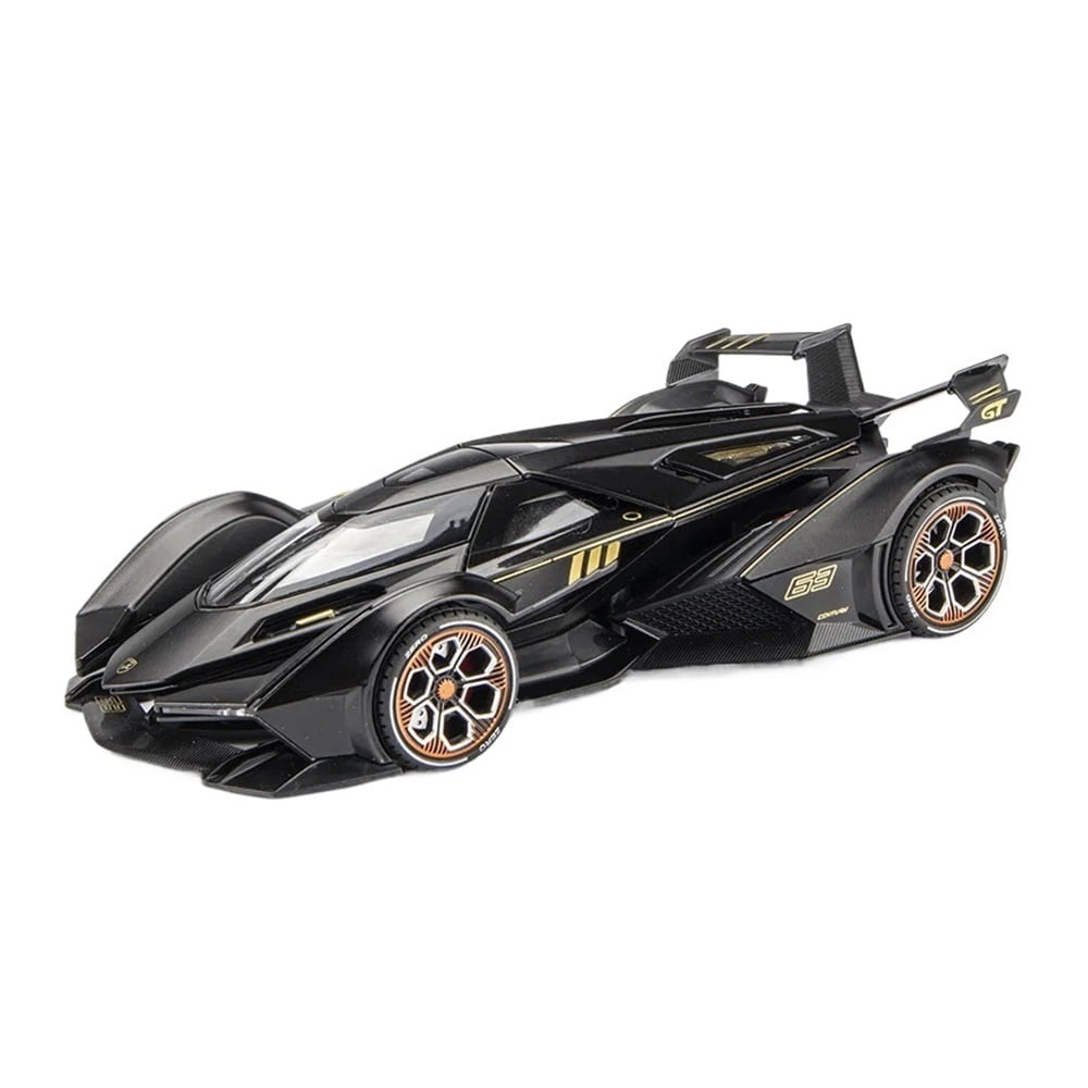 MAE 1:22 Lamborghini V12 GT Alloy Sports Car Model Diecast Metal Simulation Decoration Sound And ...
