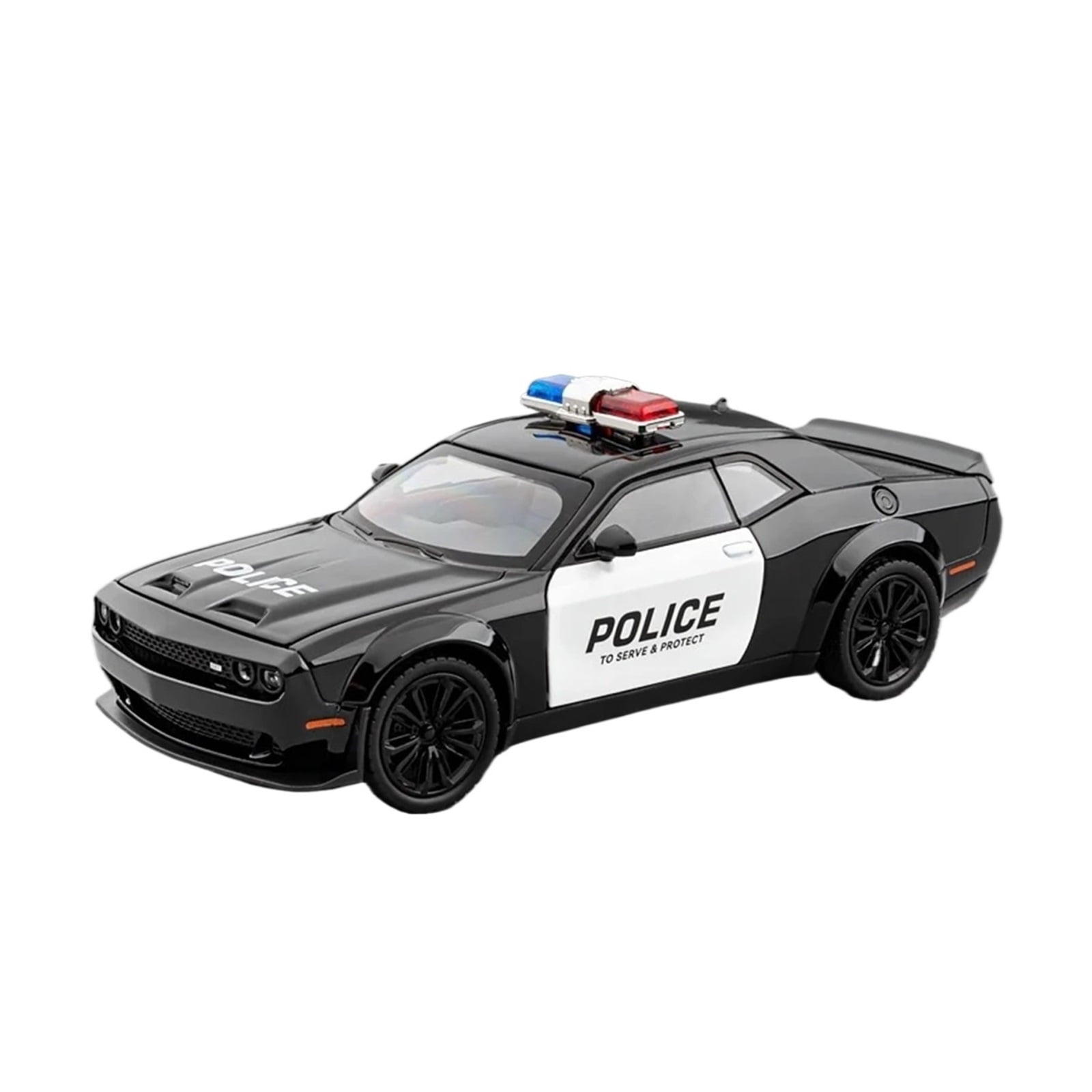 MAE 1:24 Dodge Challenger SRT Hellcat American Police Vehicle ...
