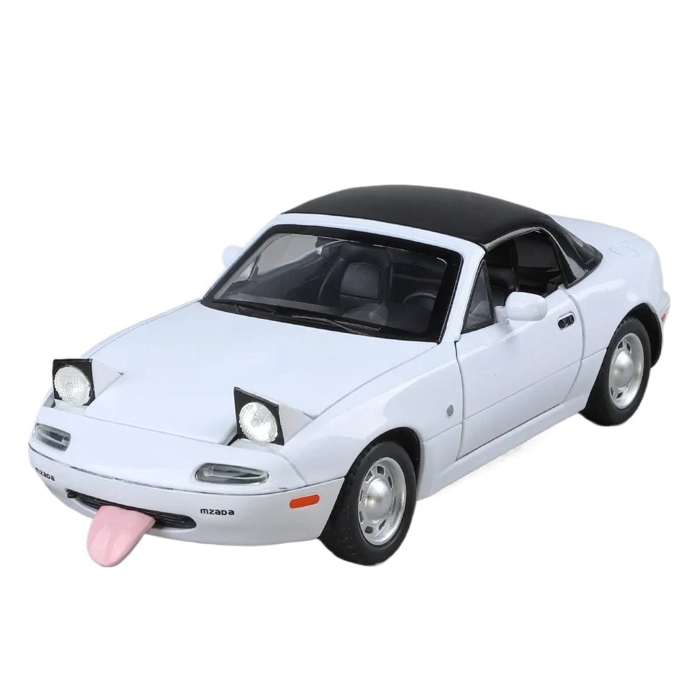 MAE 1:24 Mazda MX-5 Alloy Scale Car Model Diecast Metal Miniature Car ...