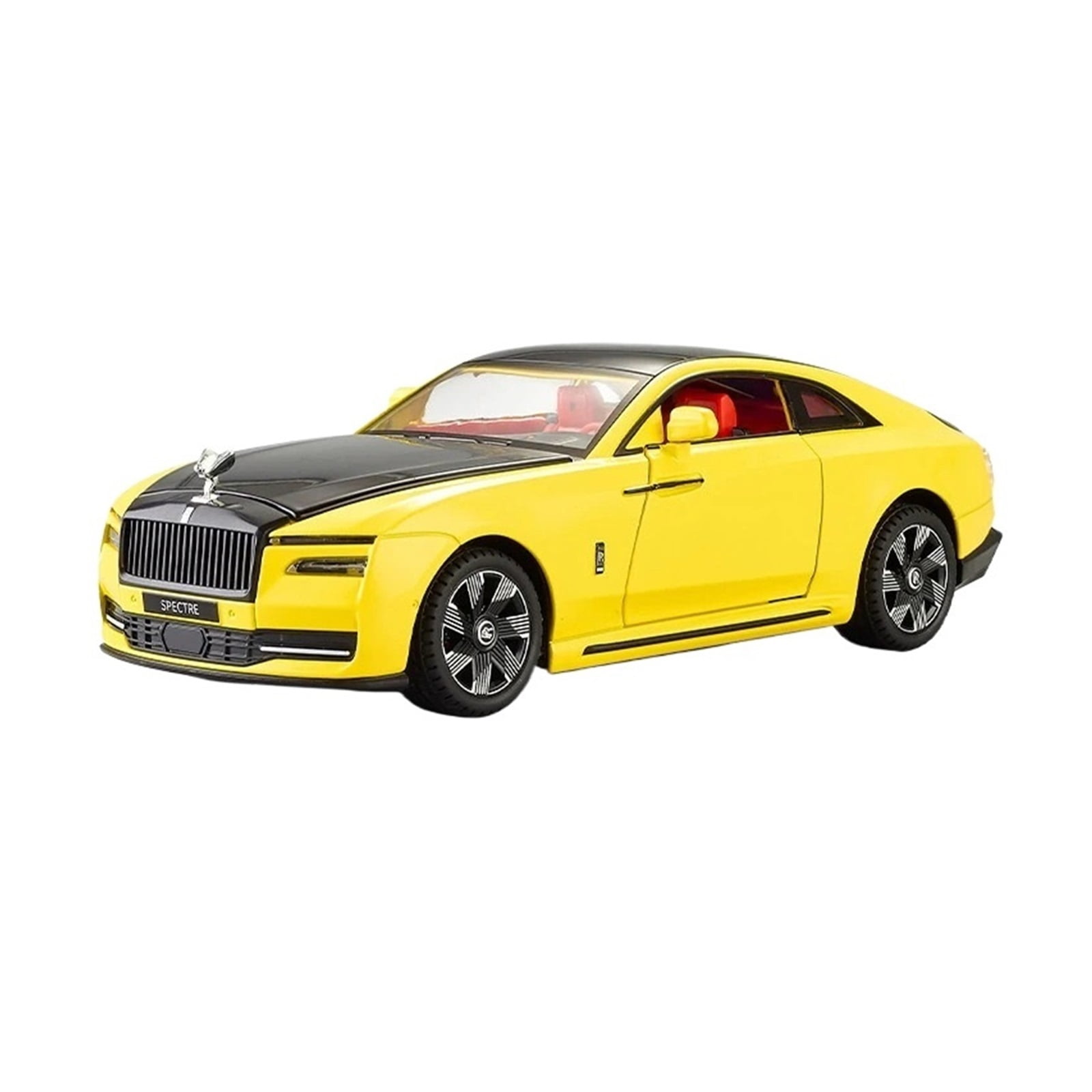 MAE 1:24 Rolls-Royce Shining Alloy Car Model Simulation Sound And Light ...