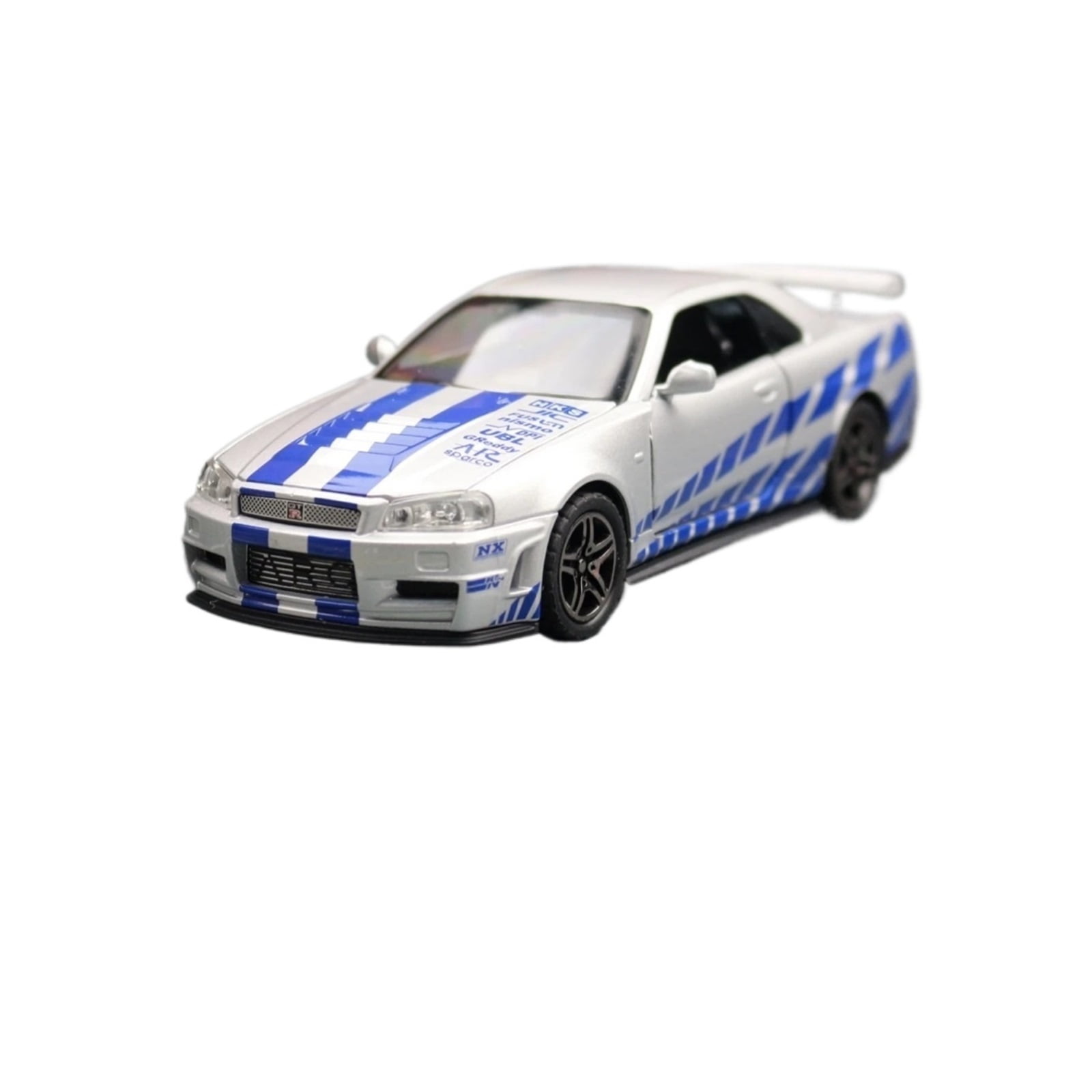 MAE 1/32 Nissan GTR34 Skyline GTR Toy Car Model Diecast Racing ...