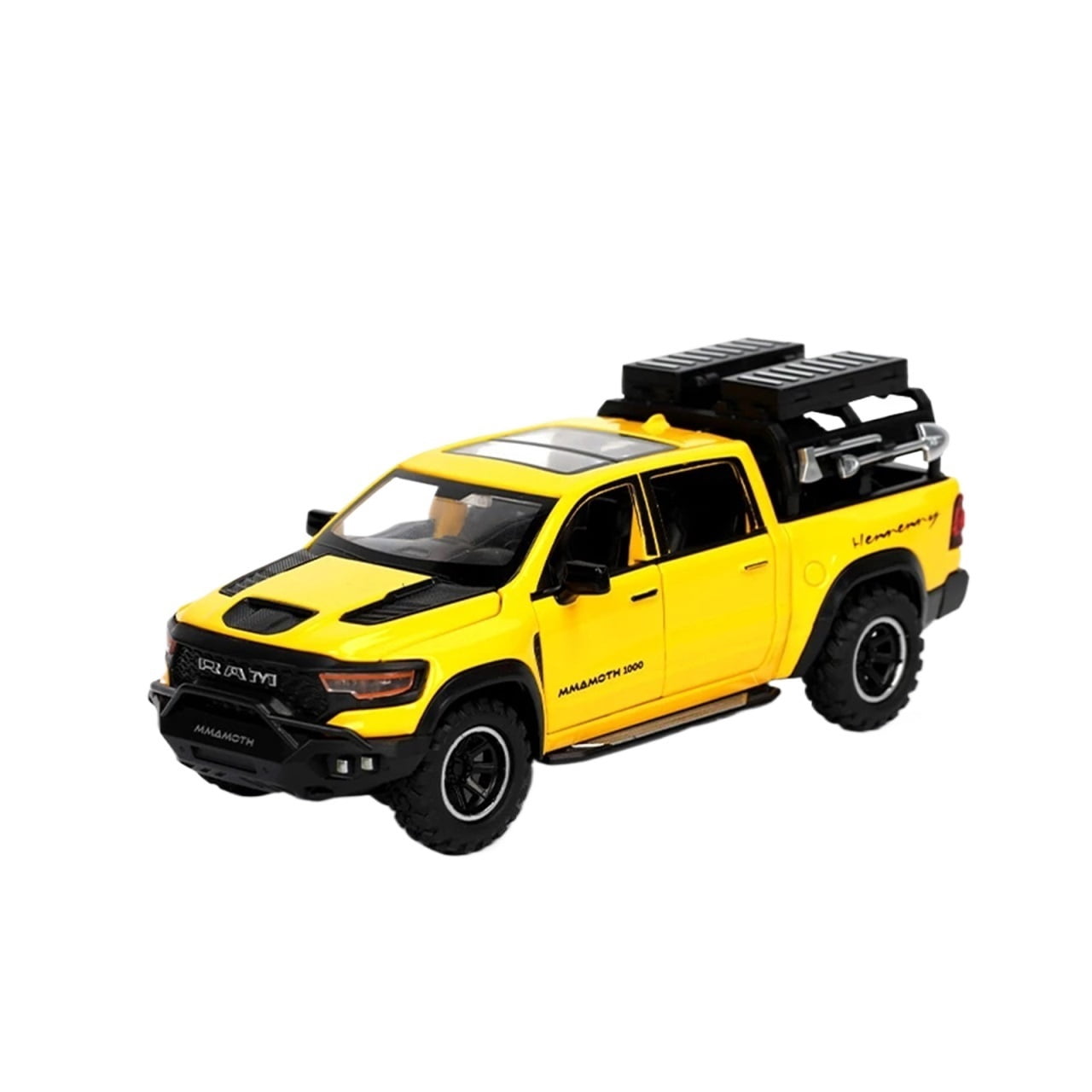 MAE 1:32 RAM MAMMOTH Pickup Off Road Vehicle Miniature Diecast Metal ...