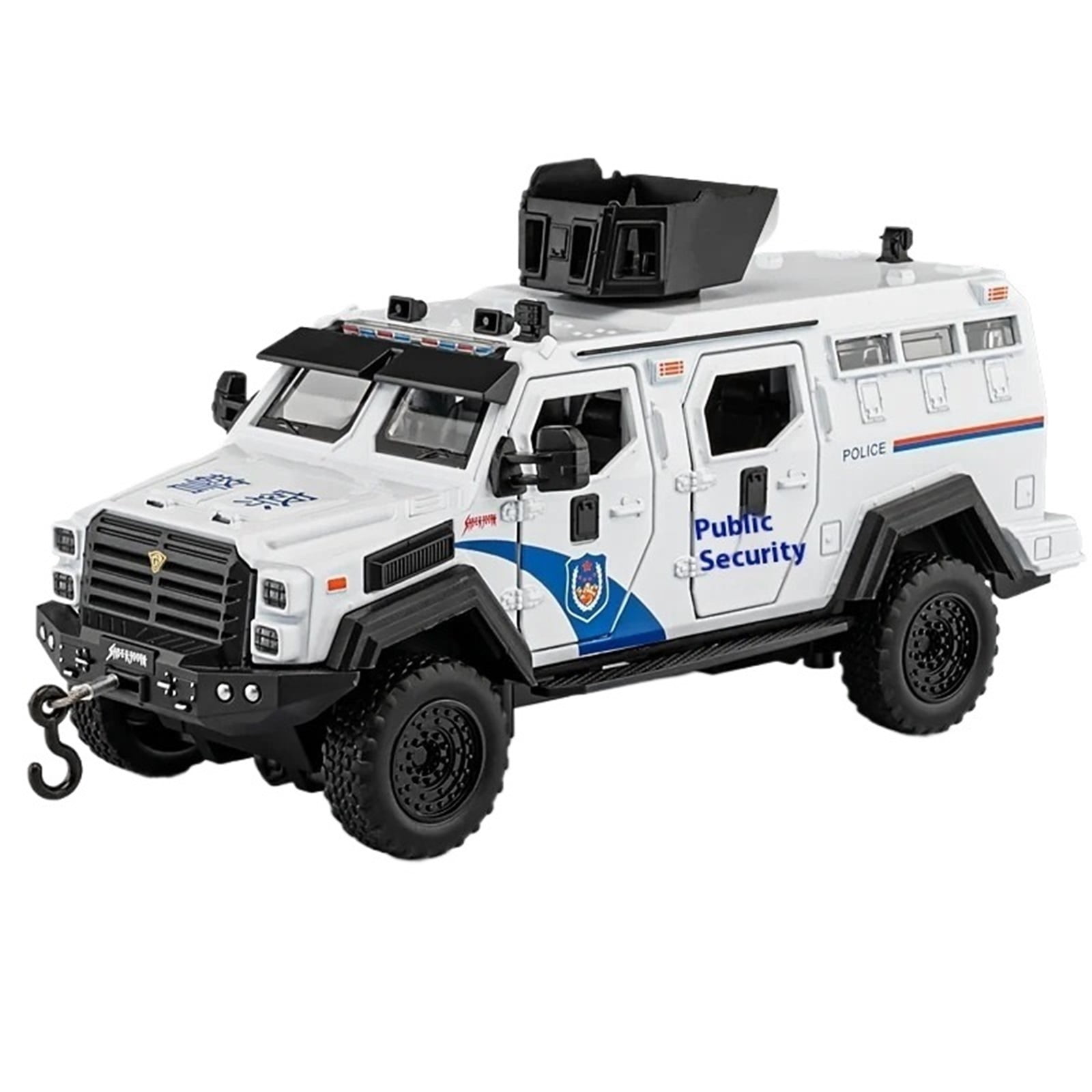MAE 1:32 Saber Toothed Tiger Police Armored Vehicle Off Road Alloy ...