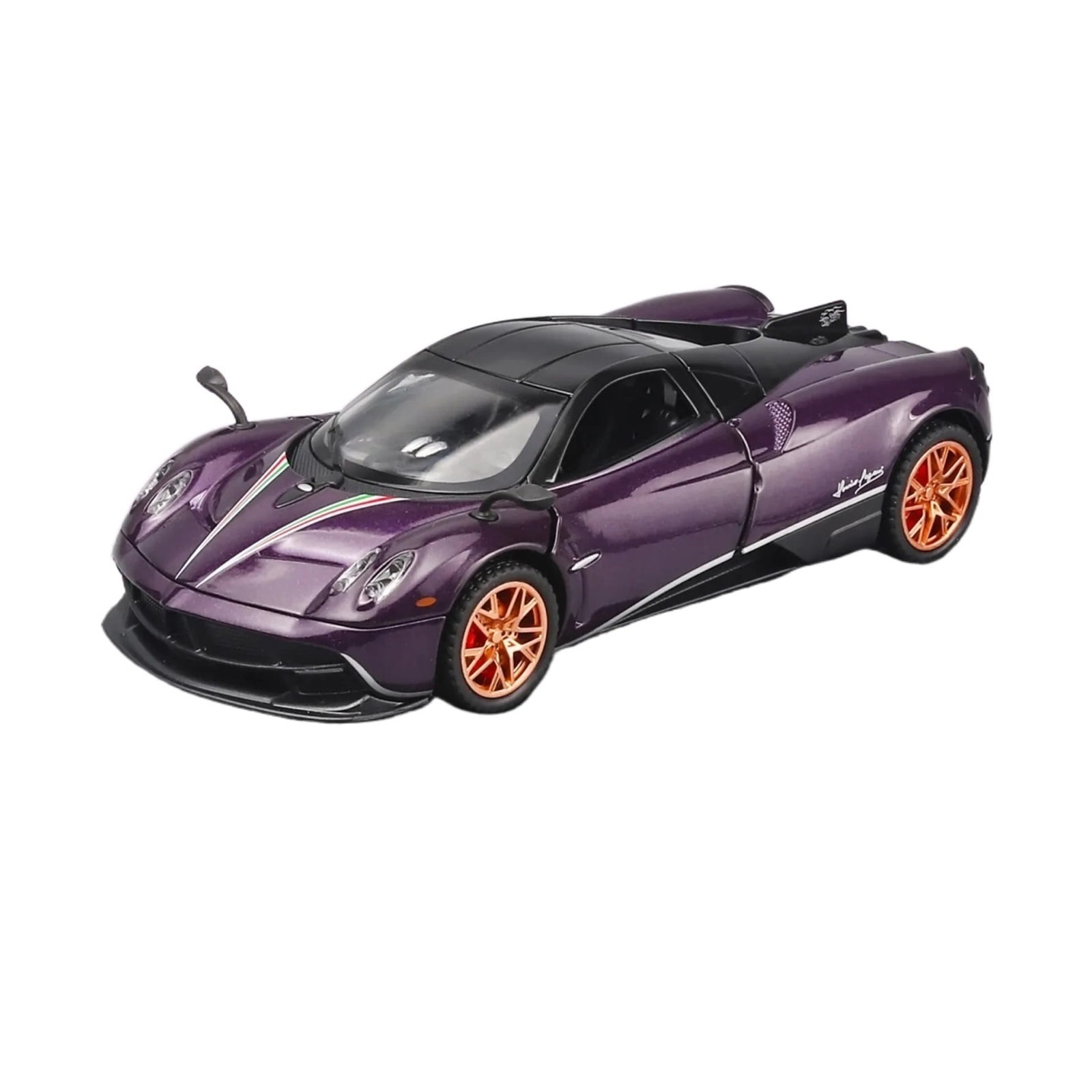 MAE 1:32 Toy Cars Lambo Pagani Huayra Metal Model Car with Light and ...