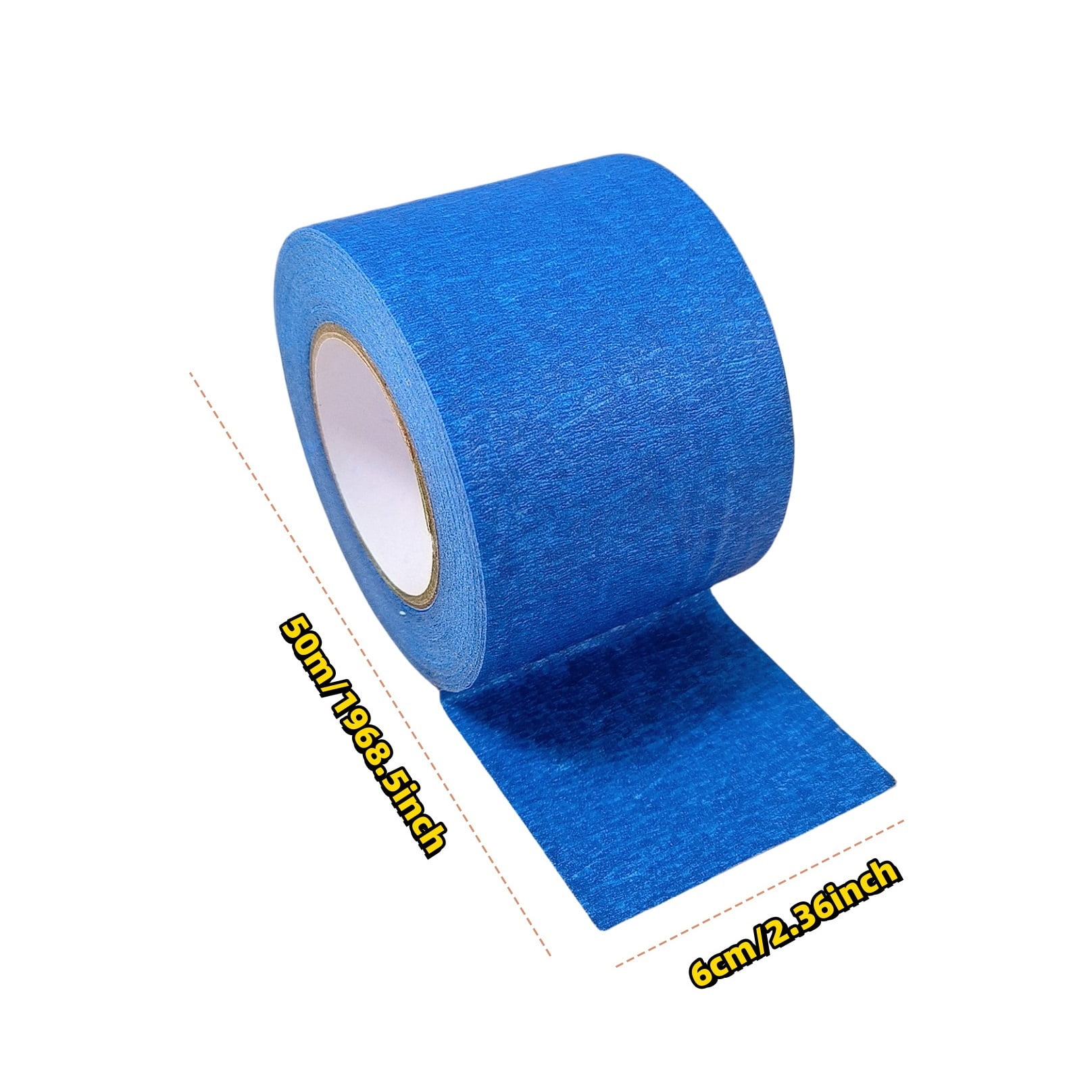 MAE 50m/Roll Blue Paint Washi Tape Multi-Surface Masking Removal For ...