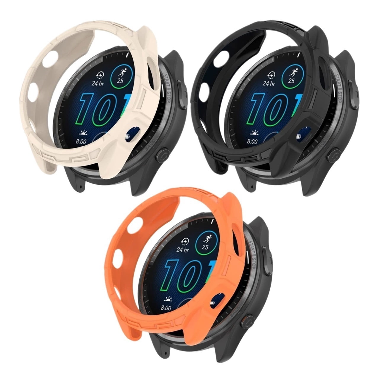 MAE Case Compatible with Garmin Forerunner 965 Smart Watch- Replacement ...