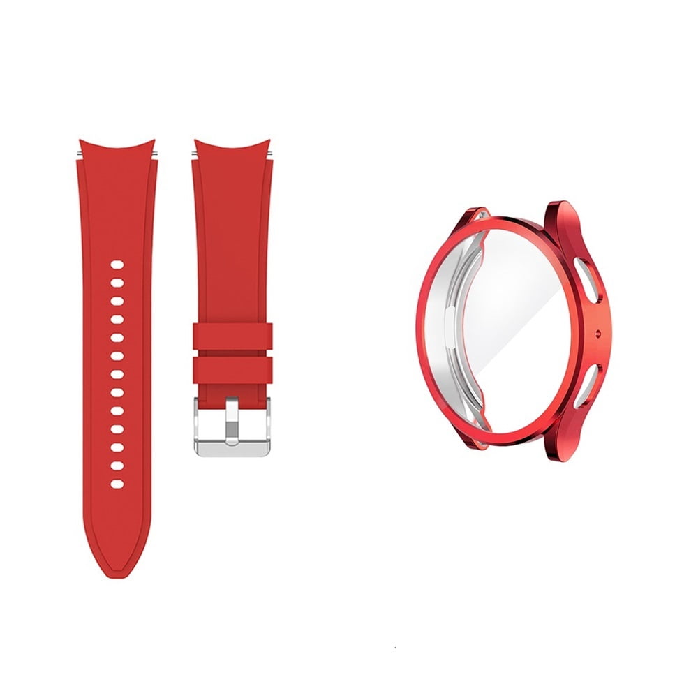 MAE Case+Original Band for Samsung Galaxy Watch 4/5/6/7 40/44mm Soft ...