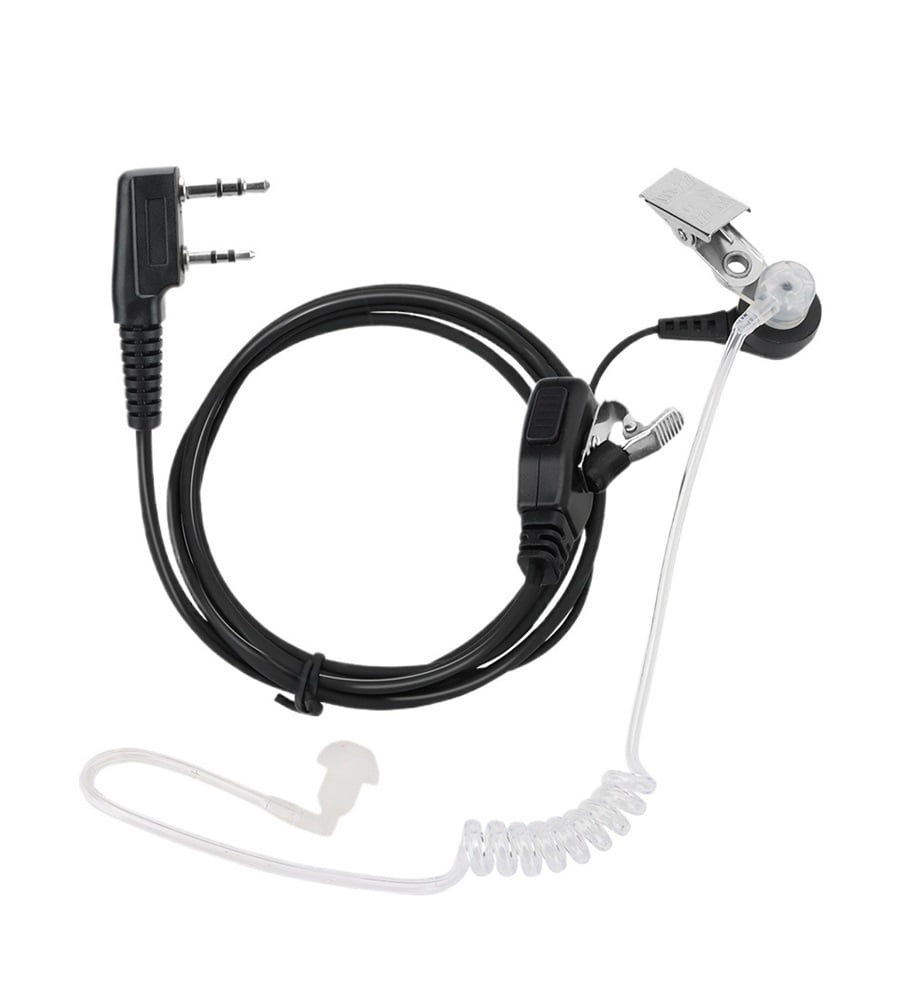 MAE Covert Acoustic Air Tube Headset Earpiece Security Headphone 2 pin ...
