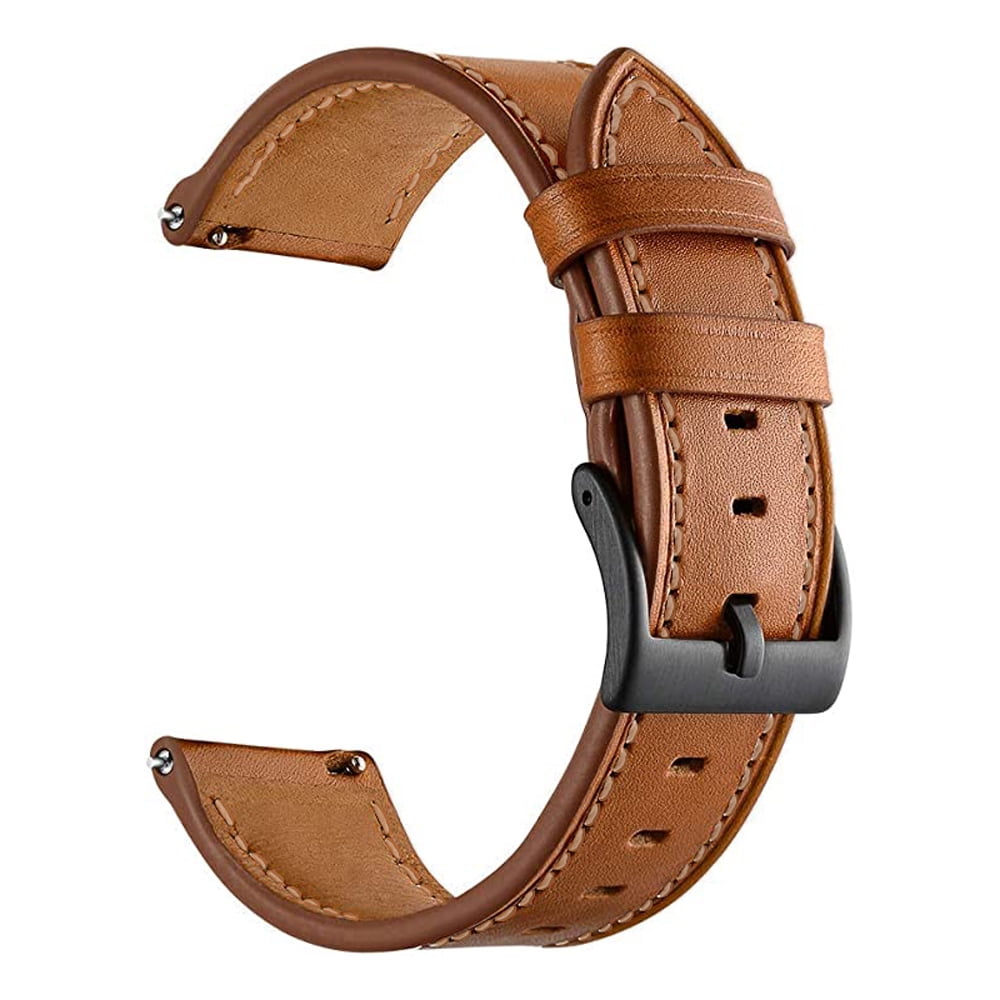 MAE Leather Watch Straps For Huawei Watch 4/3/GT3/2 Pro for Samsung ...