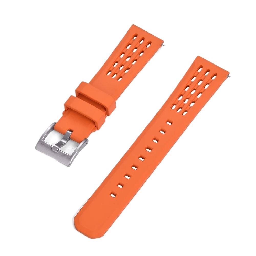 MAE Porous Structure Quick Release Fluorine Rubber Watch Strap New ...