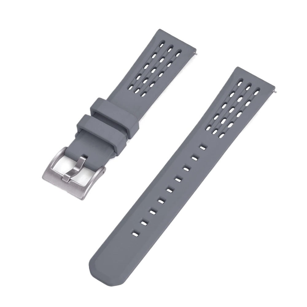 MAE Porous Structure Quick Release Fluorine Rubber Watch Strap New ...