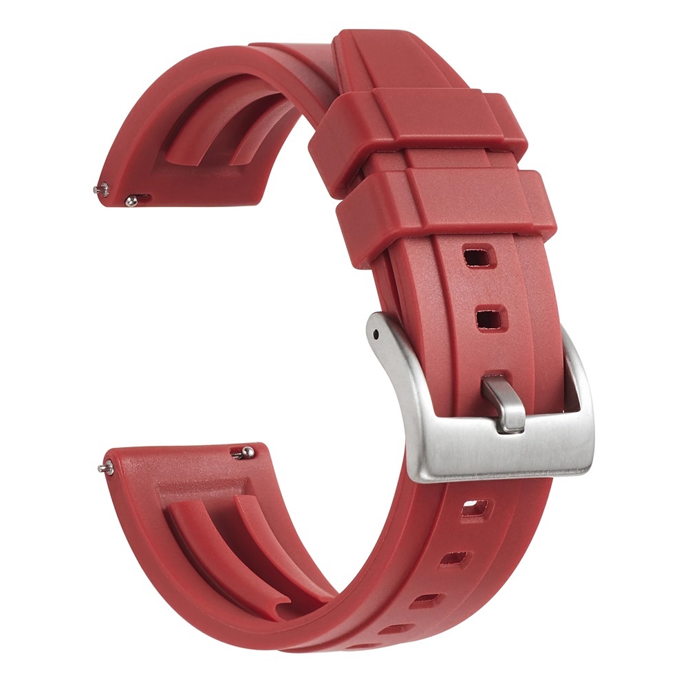 MAE Premium Silicone Watch Band Quick Release Rubber Watch Strap Watch ...