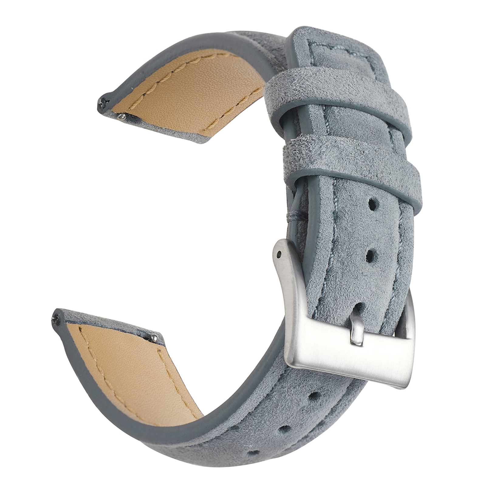 MAE Suede Leather Watch Strap Band Vintage Handmade Watchband ...