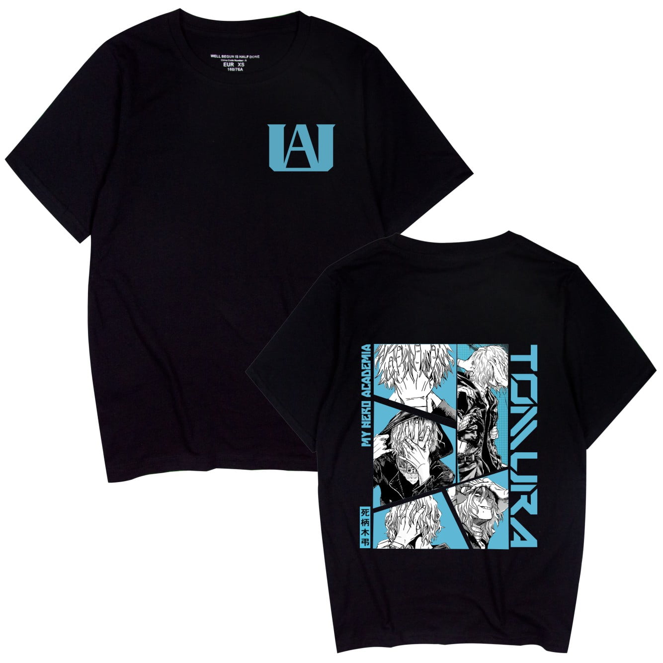 MAECKYRR My Hero Academia Cotton T-shirt Anime Pattern Cosplay Deku T ...