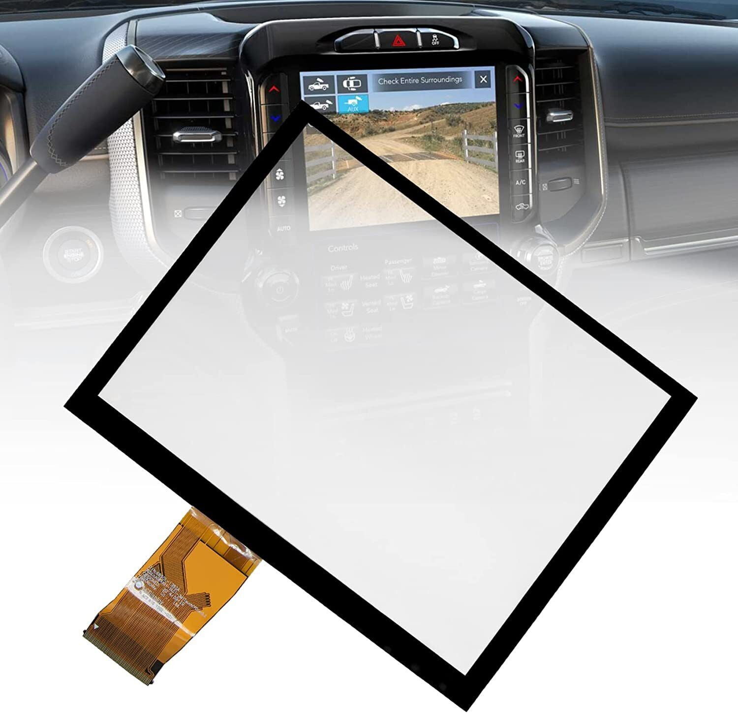 MAEIKOO 8.4" Touch Screen Digitizer Replacement for Uconnect 4C Radio ...