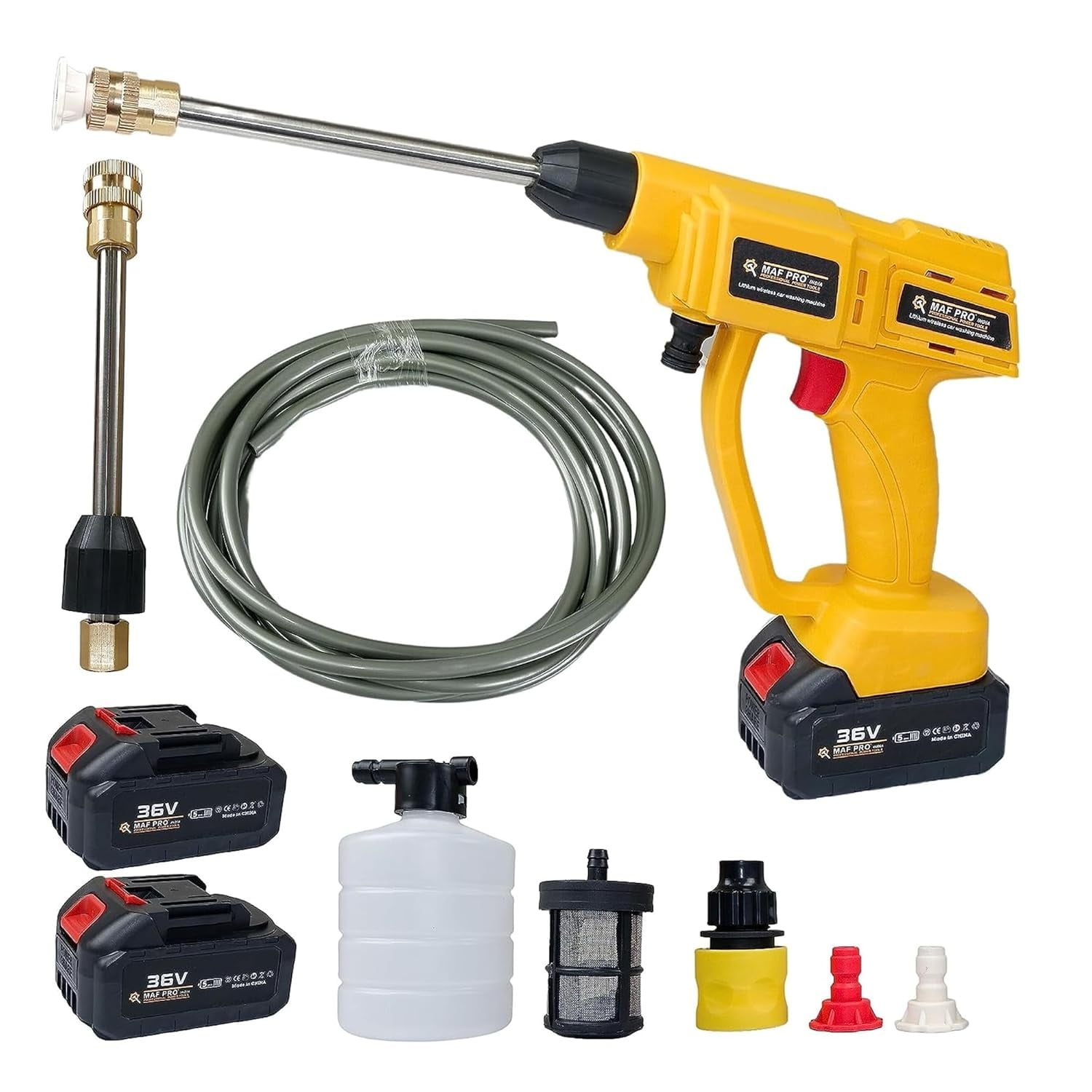 MAF PRO MPCCW1021 A Cordless 36V Battery Powered Pressure Washer for ...