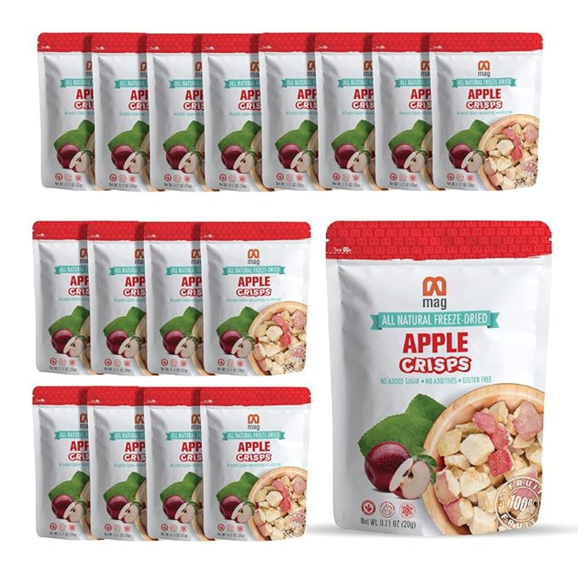 MAG Freeze Dried Fruit IFF17 Snacks Frozen Fuji And 100% Natural Healty ...