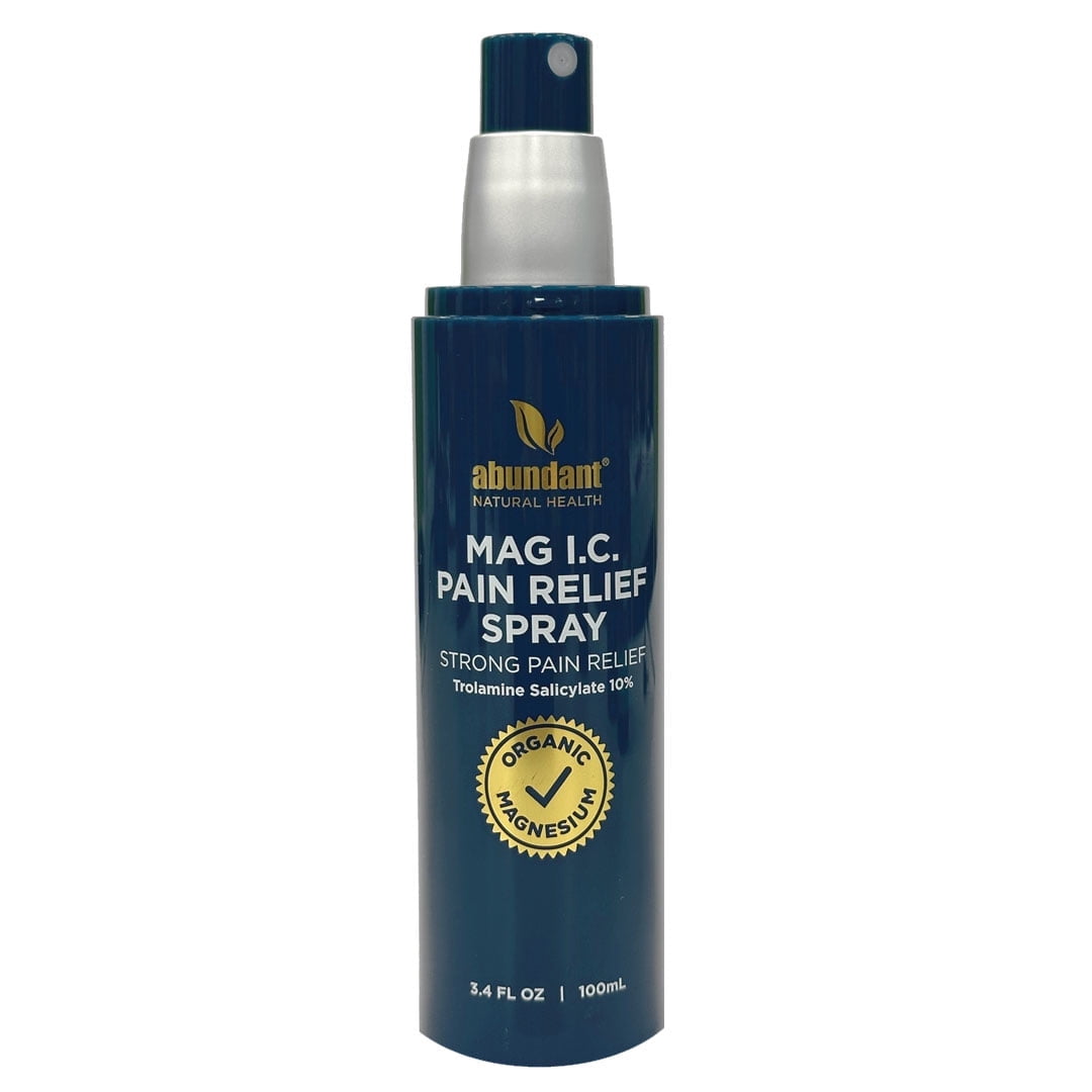 MAG I.C. Magnesium Pain Relief Spray 3.4oz by Abundant Natural Health ...
