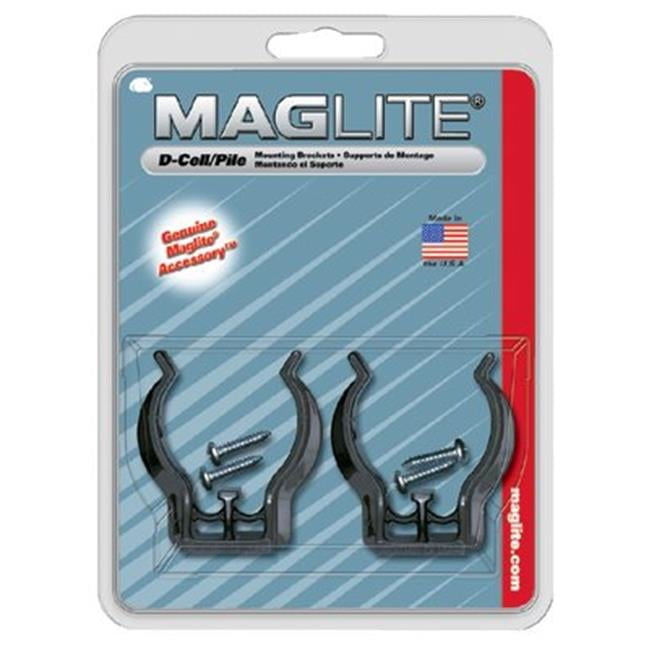 MAG-Lite D-Cell Auto Clamps - Black - Walmart.com
