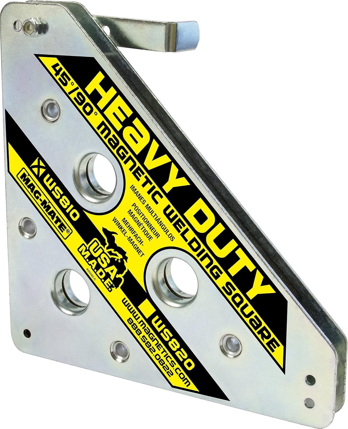 MAG-Mate WS810 Industrial-Grade Magnetic Welding Square, Durable ...