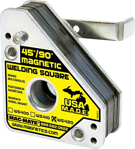MAG-MATE WS420 Mid-Size Magnetic Welding Square, Durable and Extra ...