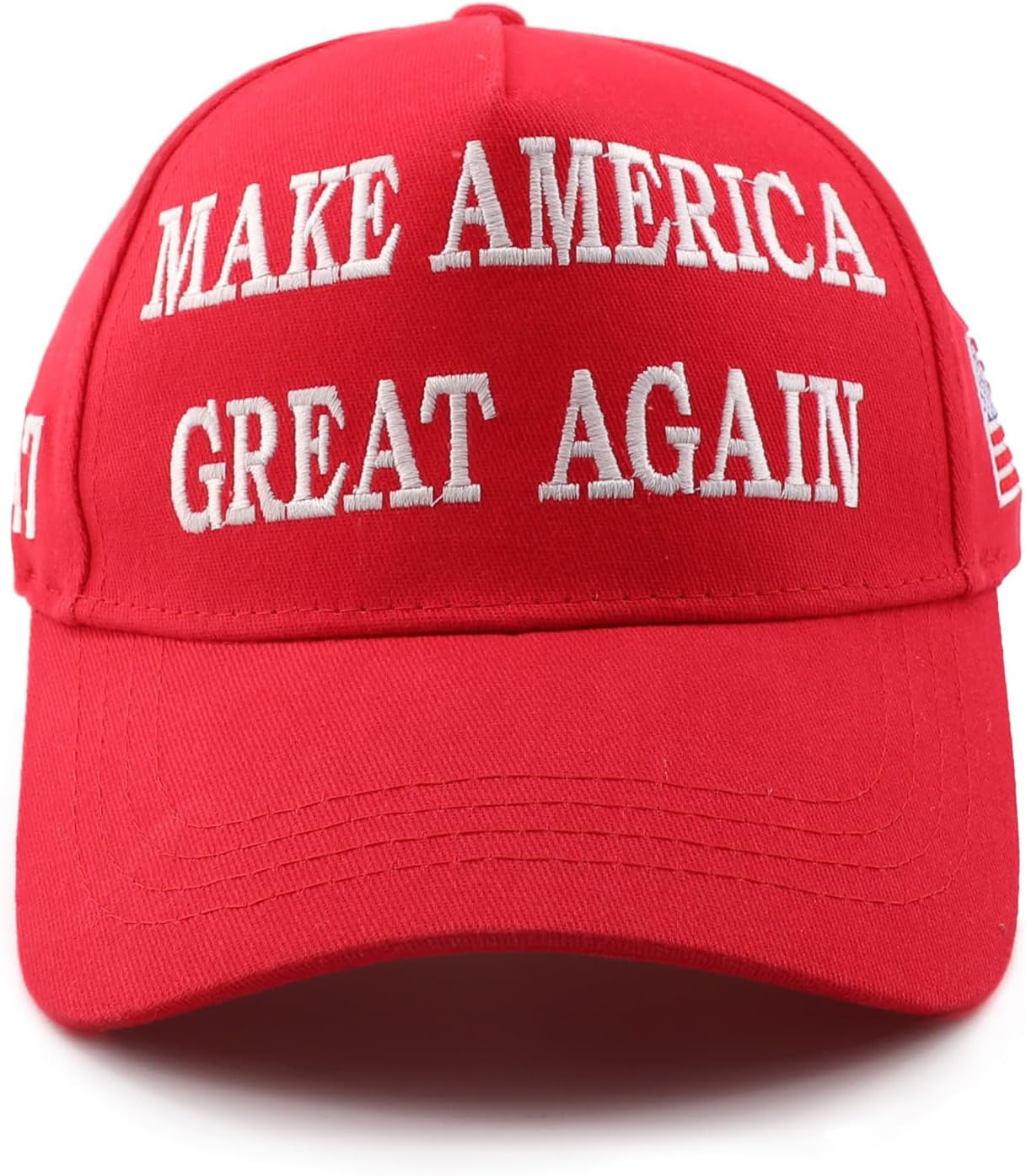 MAGA 2024 Red Cap - Adjustable Hat with USA Flag - Support the 2024 ...