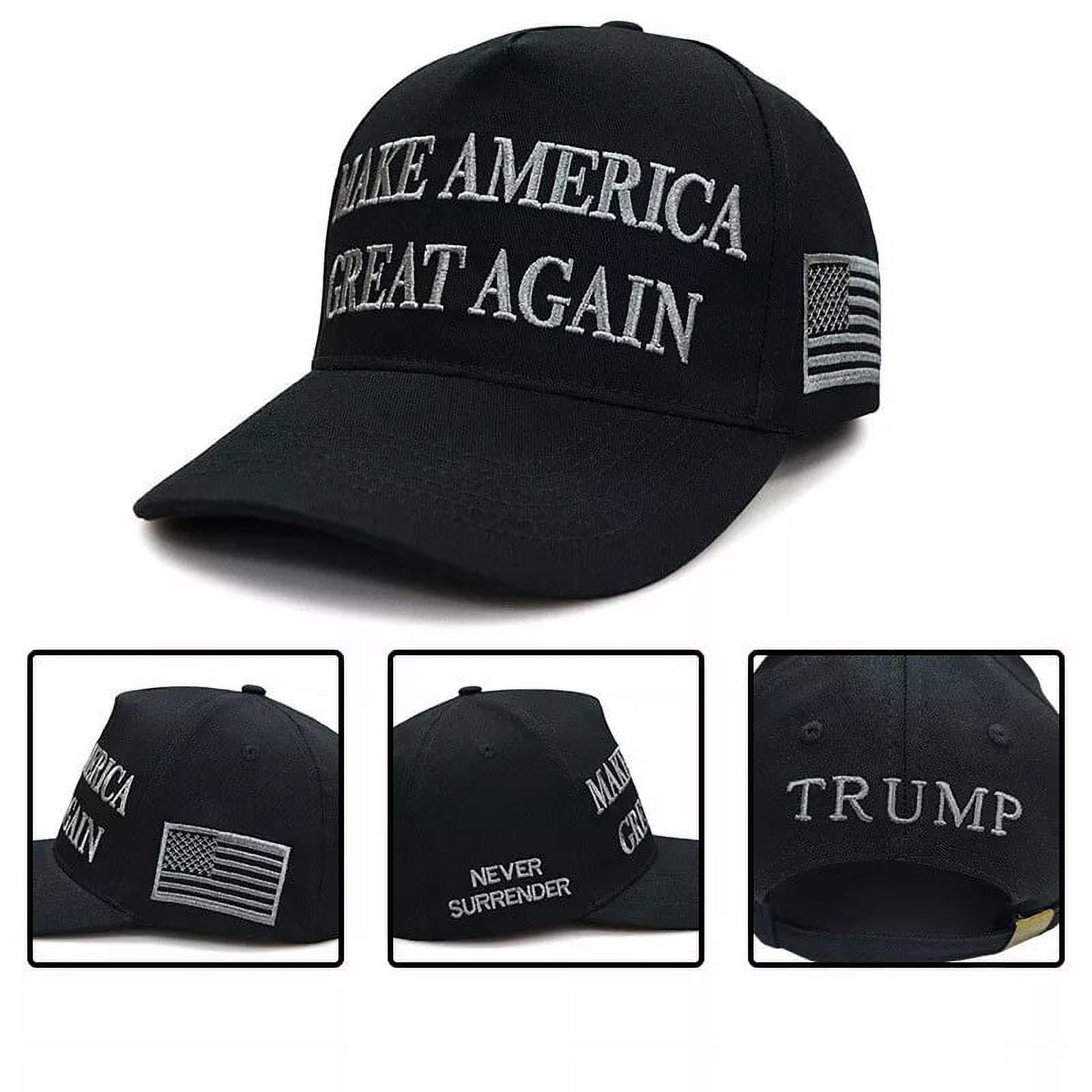 MAGA Cap - Black Musk Light - Make America Great Again Adjustable Hat ...