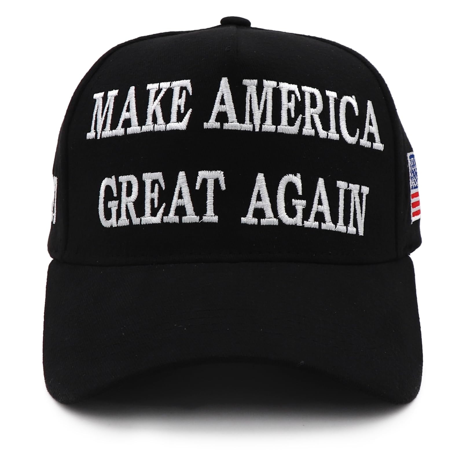 MAGA Hat 2024 America Great Trump Black Hat USA Embroidered Adjustable ...