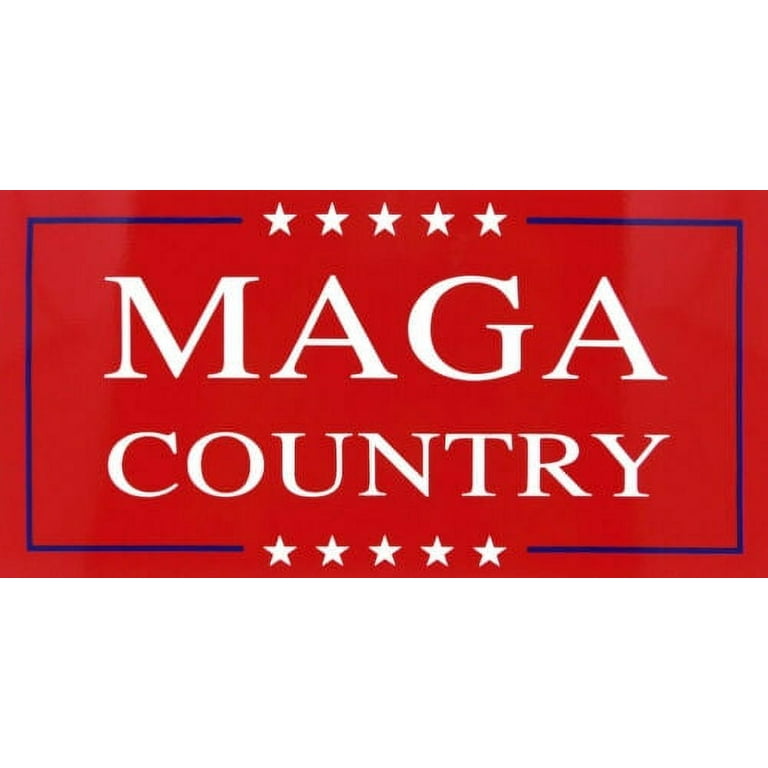 Usa Make America Great Again 10 X 3 Maga Vinyl Political