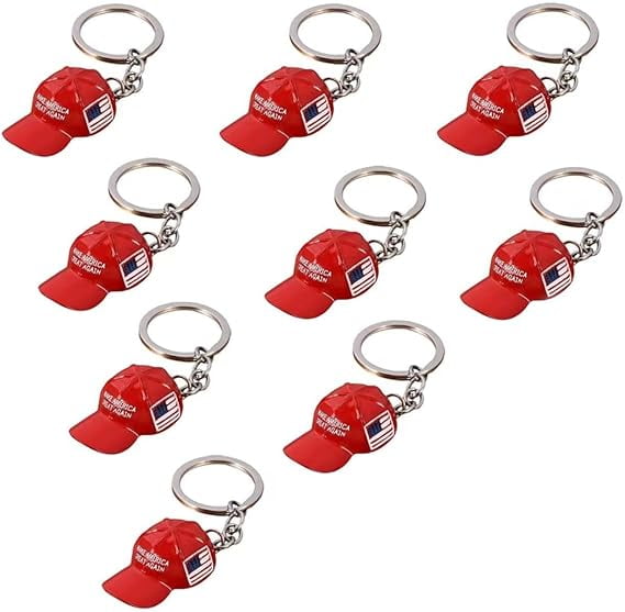 MAGA & Trump Apparel Keychain Make America Great Again Red MAGA Hat ...