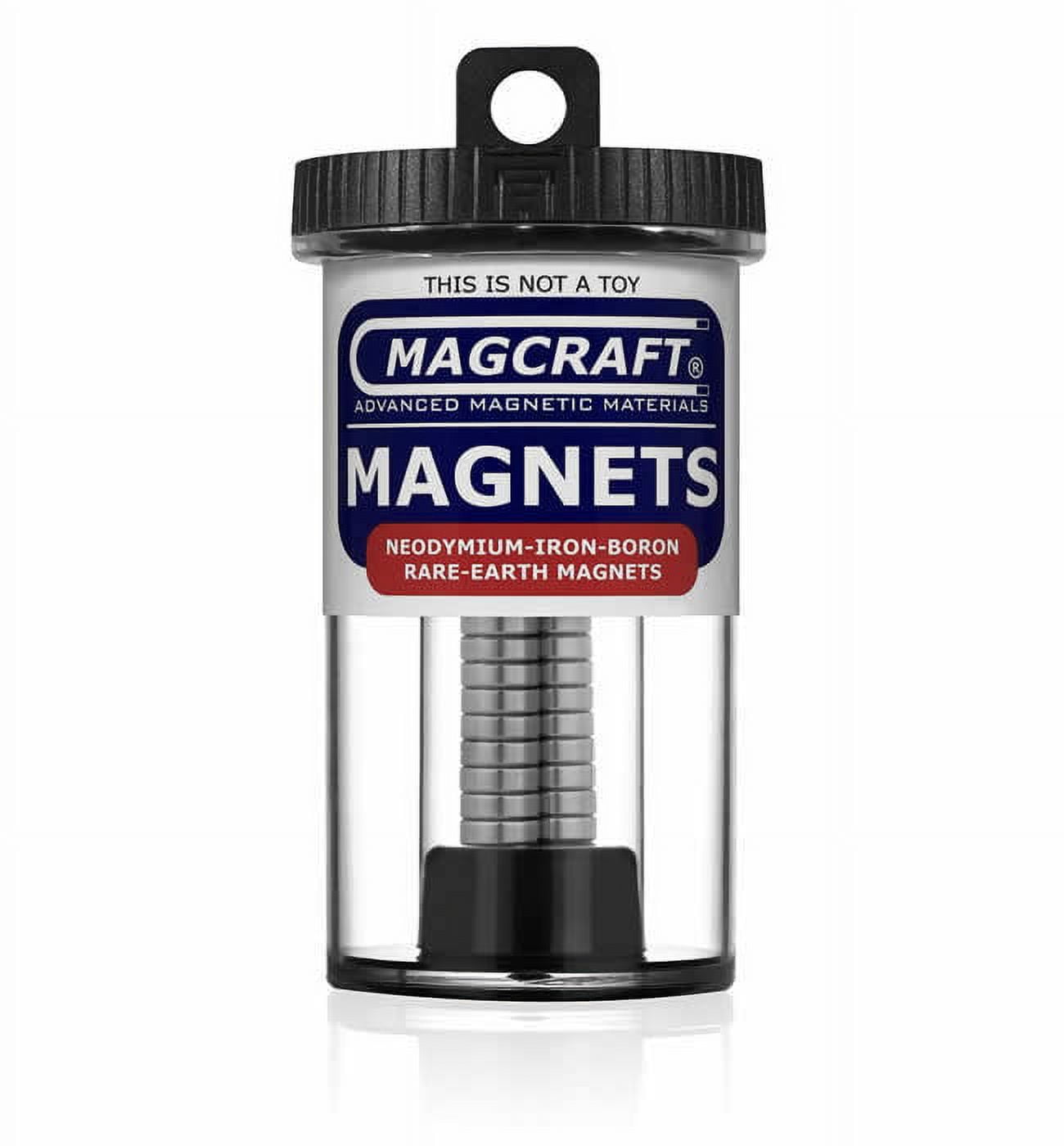 MAGCRAFT® NSN0573 - Rare Earth Disc Magnets, 0.375 in. Diameter x 0.125 ...