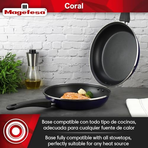 MAGEFESA 9.4" Double Sided Frying Pan – Perfect for Spanish Tortilla ...