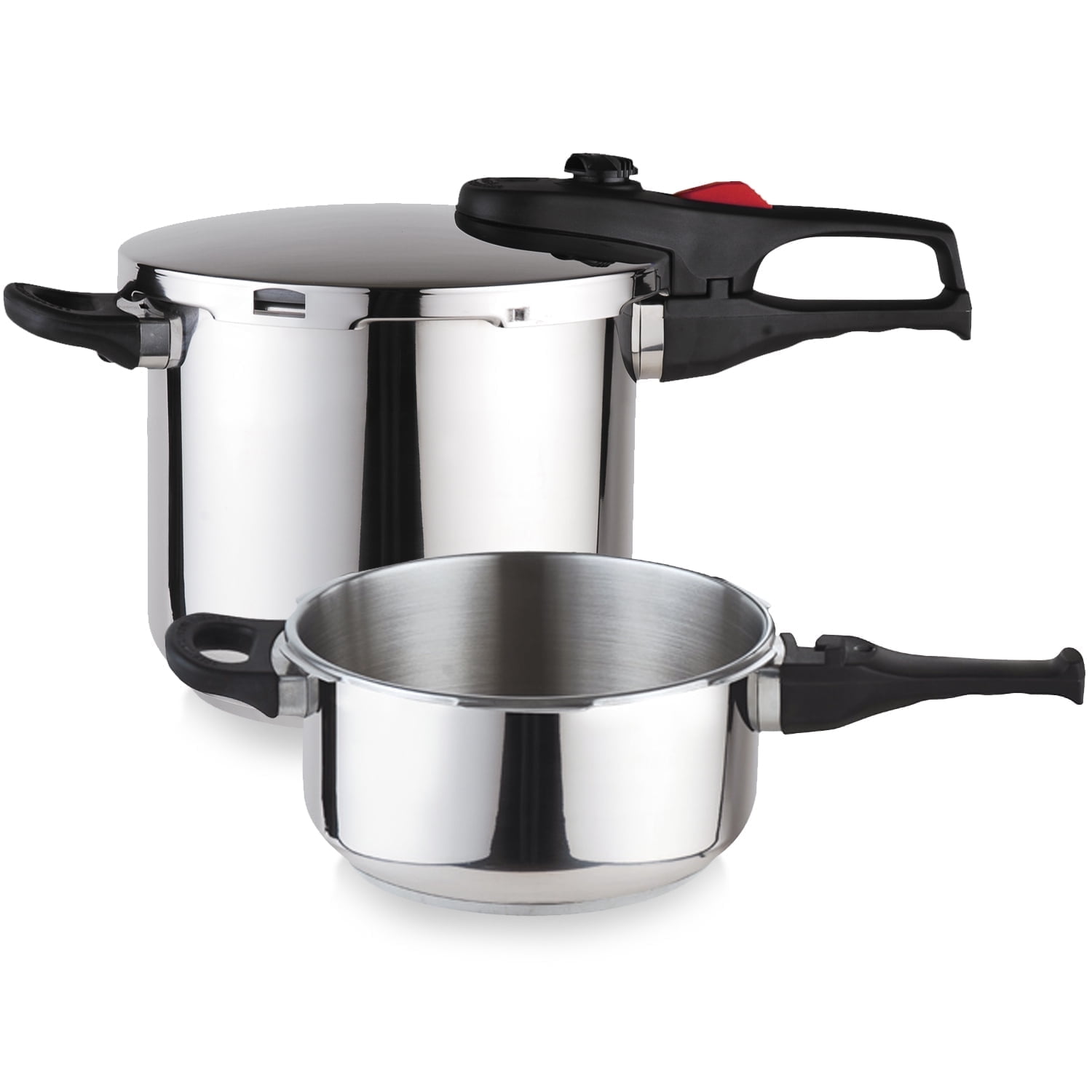 MAGEFESA Practika Plus Pressure Cooker, 4.2 and 6.3 Quart, 18/10 ...