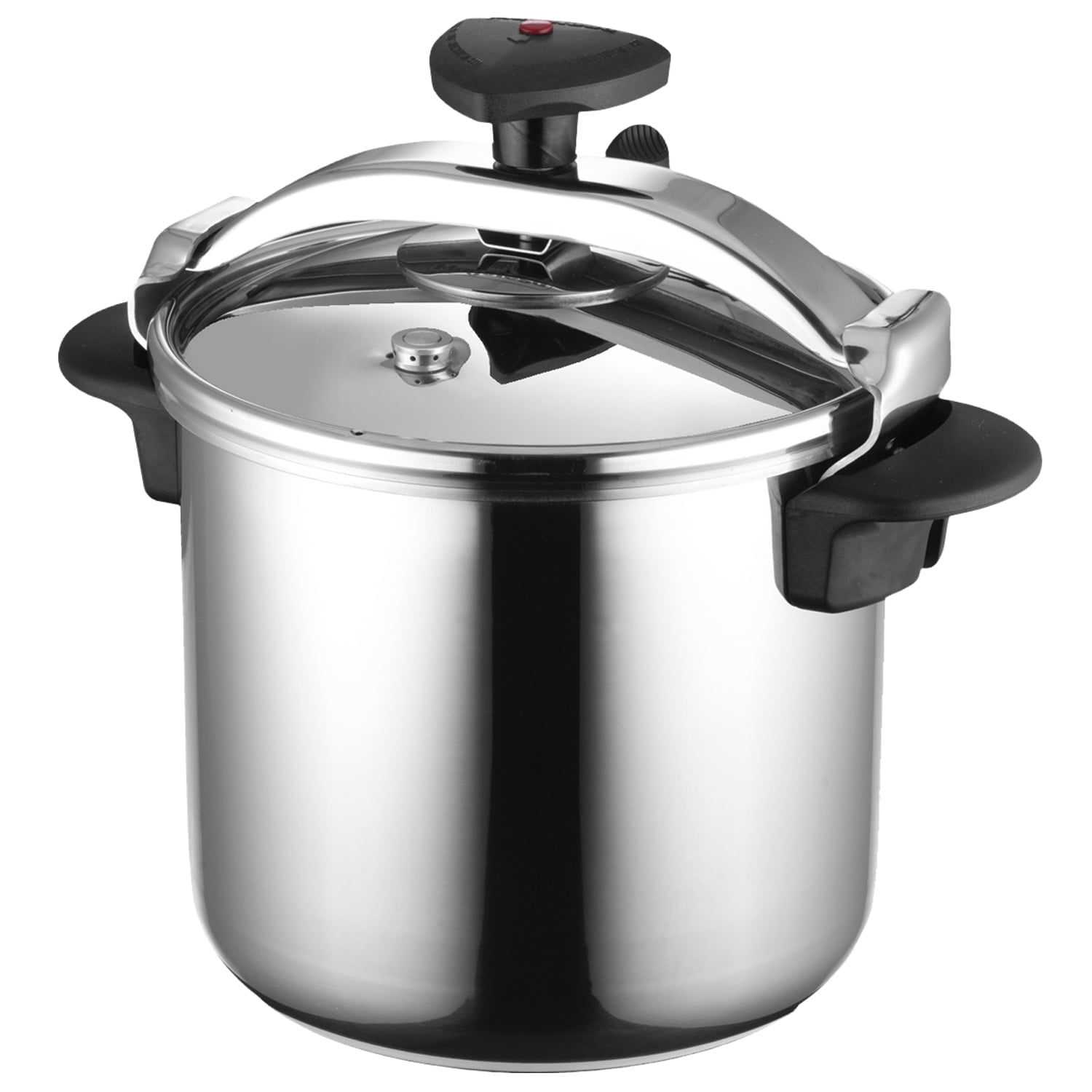 Magefesa Star Pressure Cooker, 10.6-Quart, 18/10 Stainless Steel, Induction Compatible, Safety ...