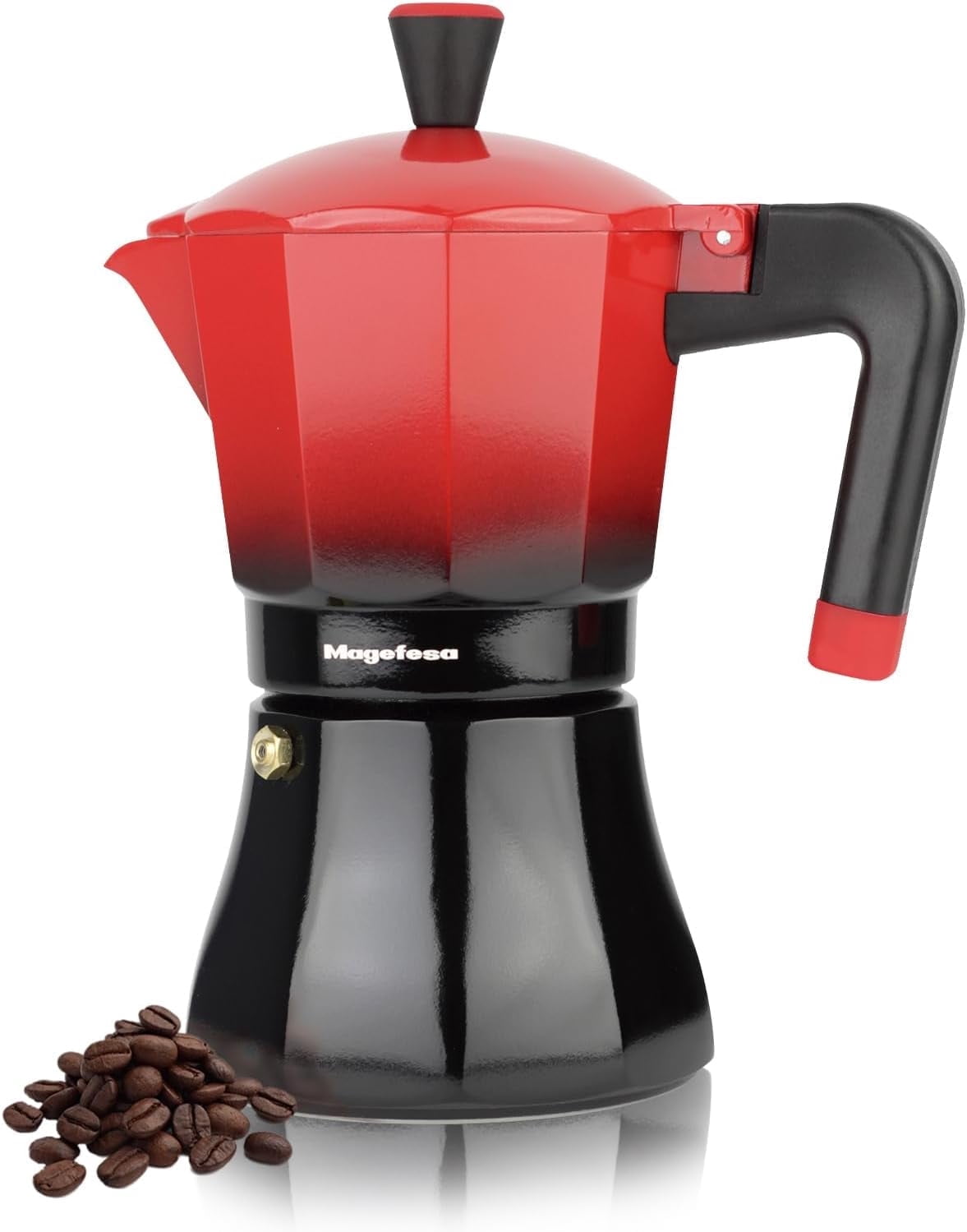 MAGEFESA Tradicional 12-Cup Stovetop Coffee Maker – Large Moka Pot ...