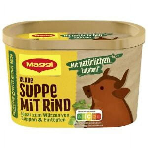 MAGGI Flesh Suppe / MEAT Broth for 16L -Made in Germany- - Walmart.com