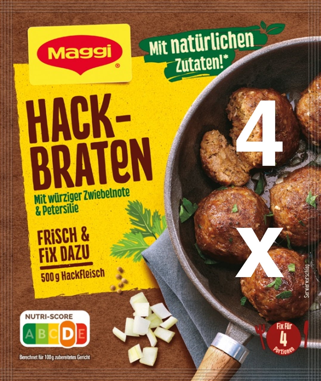 Maggi Meatloaf Seasoning Packet, Onion Flavor, Makes Meatballs or ...