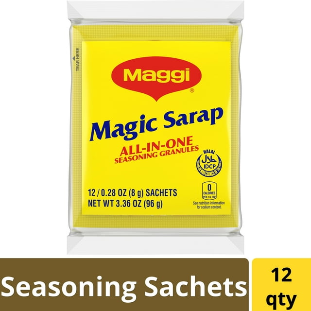 MAGGI MAGIC SARAP Seasoning 3.36 oz. Sachets - Walmart.com