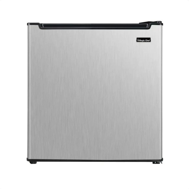 Magic Chef 1.7-cu. ft. Mini Fridge in Stainless Steel - Walmart ...