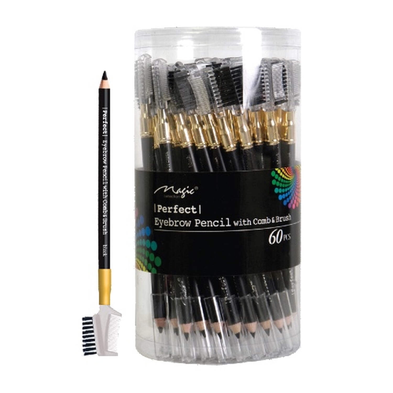 MAGIC COLLECTION - Perfect Eyebrow Pencil W/ Comb Brush - Walmart.com