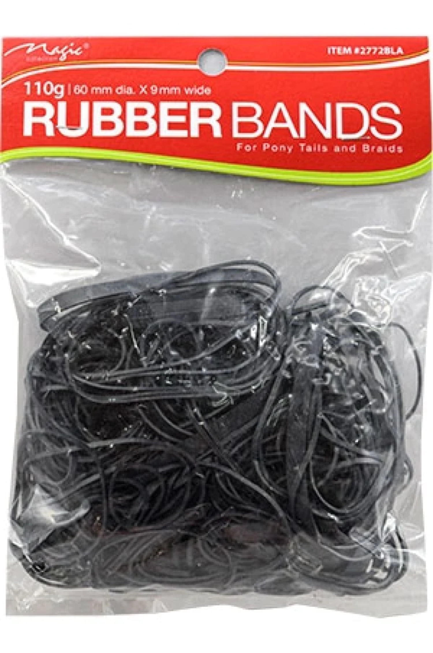 MAGIC COLLECTION - Premium Multi Purpose Rubber Bands Black Assorted ...