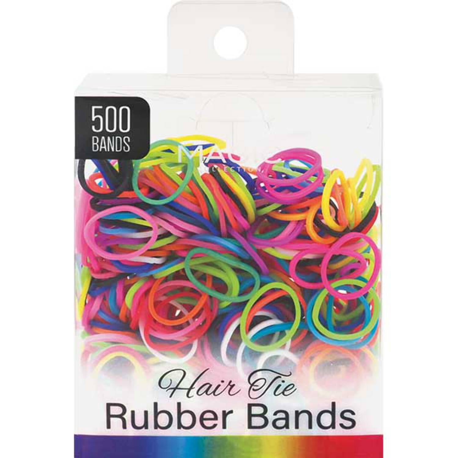 MAGIC COLLECTION RUBBER BANDS 500ct #RUB001-S ASST COLORS - Walmart.com