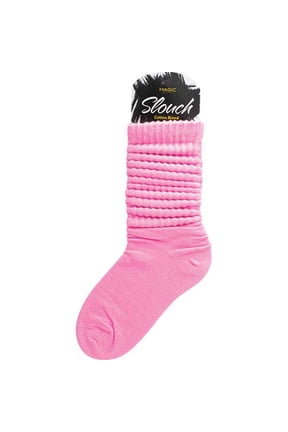 Pink Slouch Socks