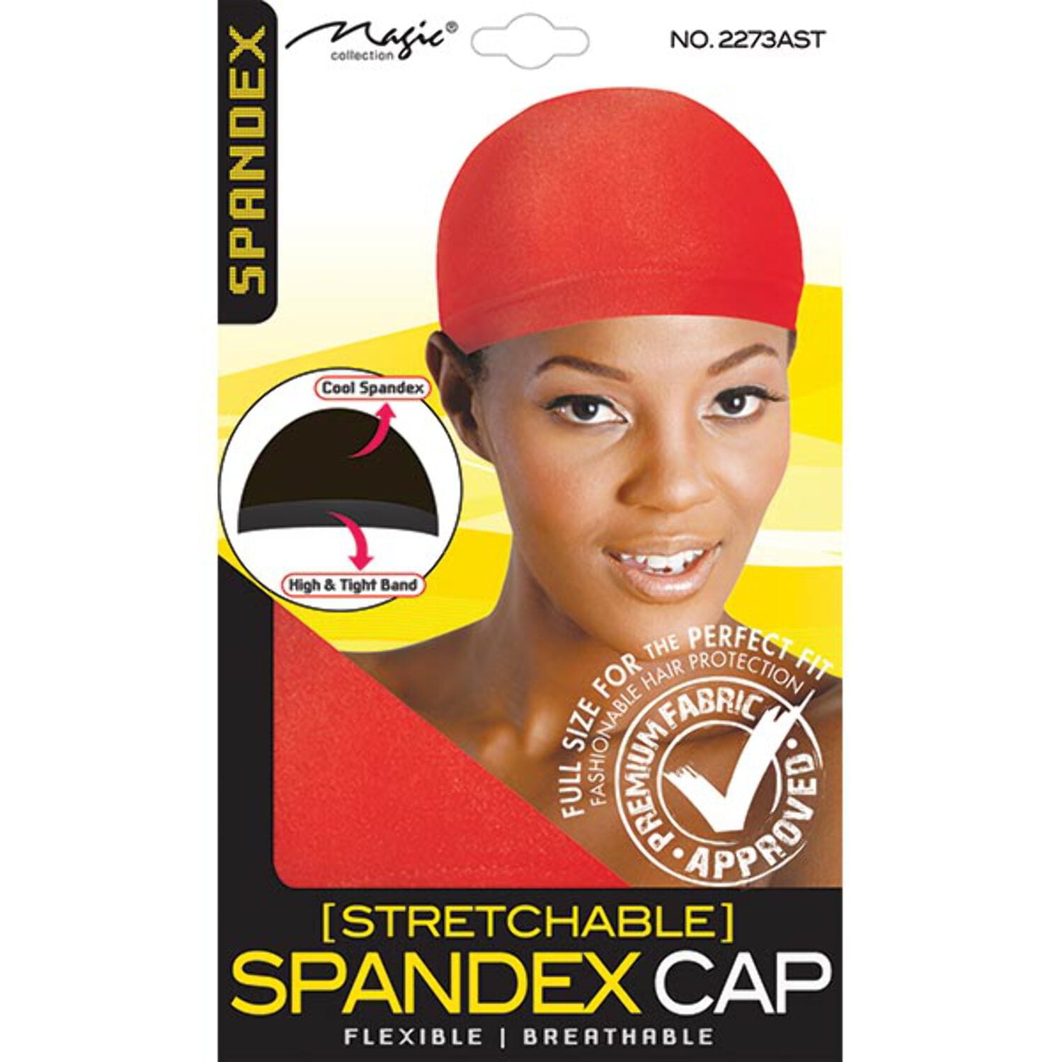 MAGIC COLLECTION - Stretchable Spandex Cap ASSORTED - Walmart.com