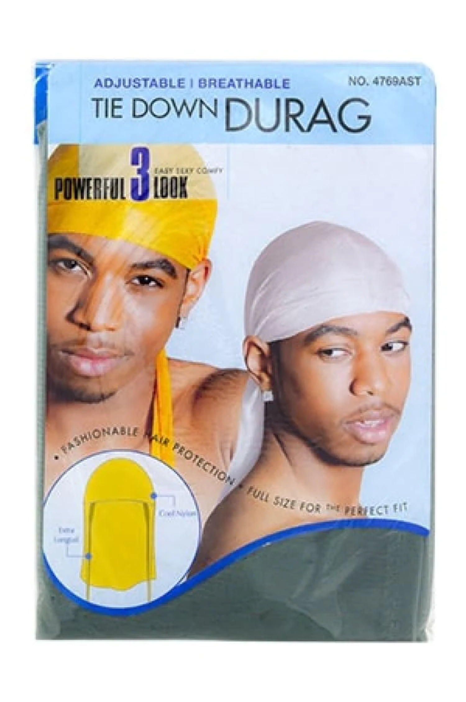 MAGIC COLLECTION - Tie-Down Durag ASSORTED - Walmart.com