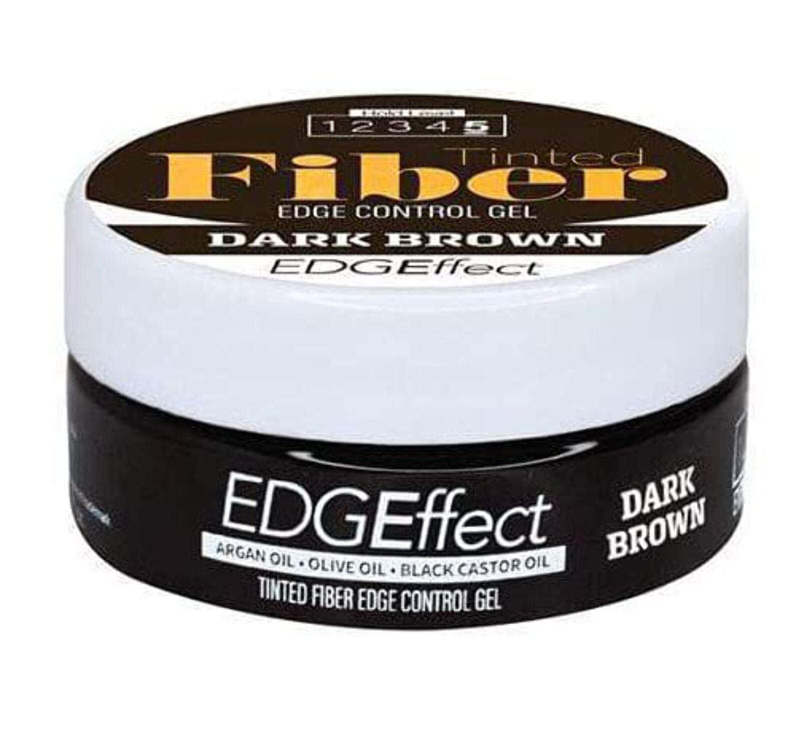 Magic Collection Dark Brown Edgeffect Tinted Fiber Edge Gel 3.38oz ...