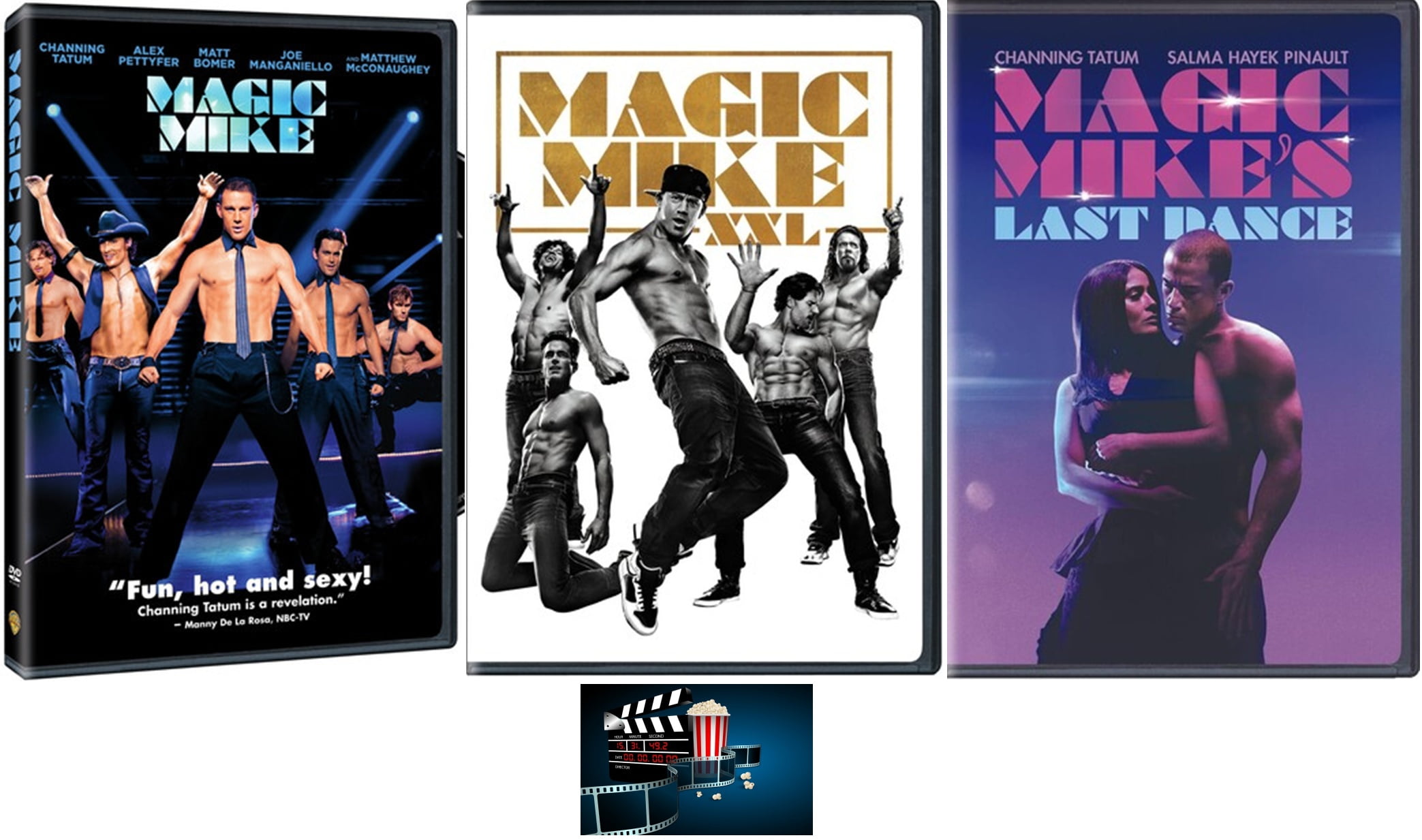 MAGIC MIKE Channing Tatum Complete Collection One XXL & Last Dance 3 ...