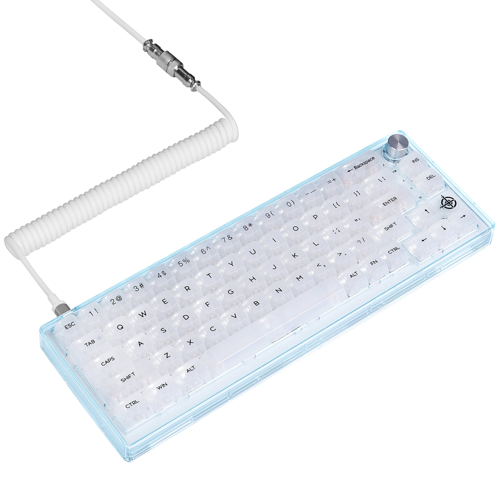 MAGIC-REFINER MK31 60% Wired Hot Swappable Mechanical Keyboard with ...