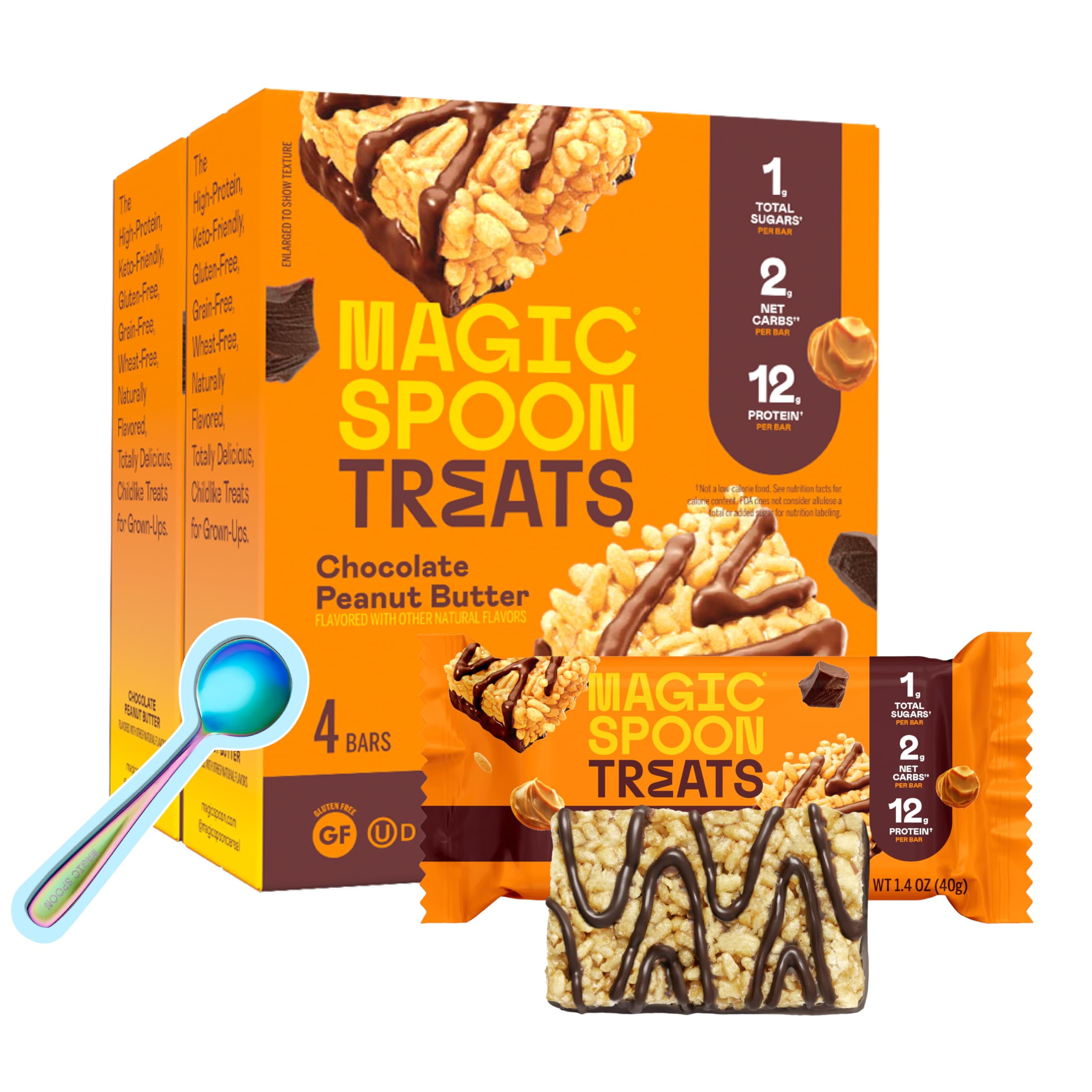 MAGIC SPOON Treats - BCF26 High Protein, Low Carb, Keto Friendly, Low ...